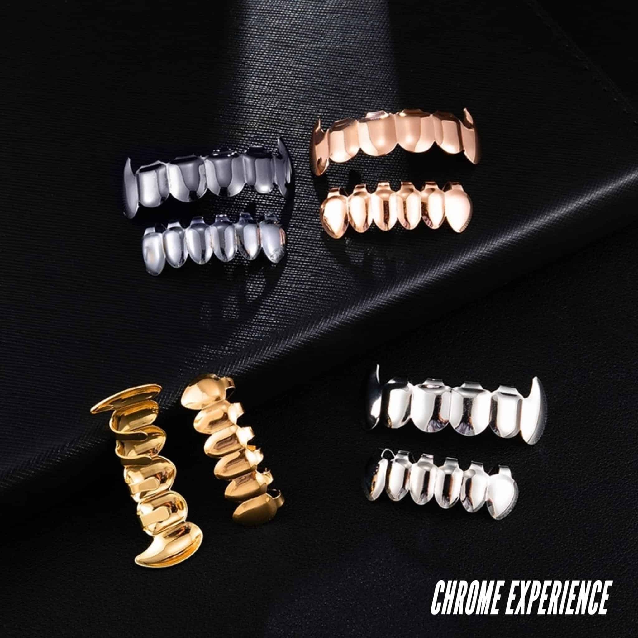 Grillz x6 – CHROME EXPERIENCE